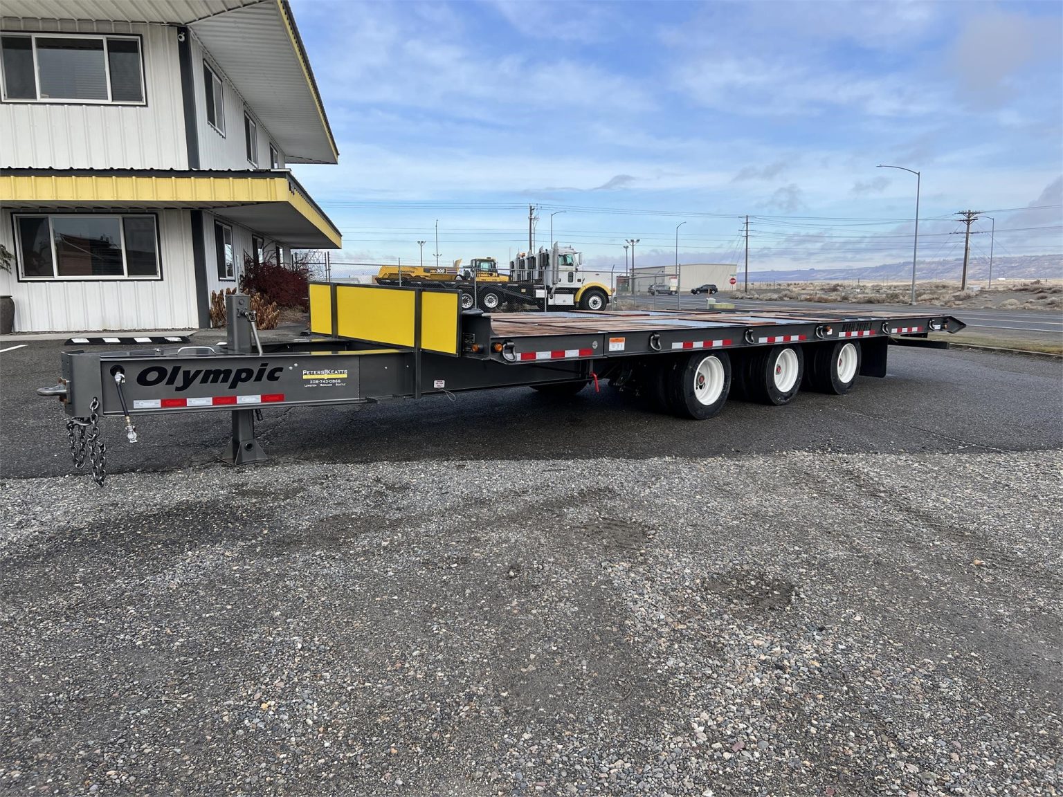 2023 OLYMPIC 30TDT-3 TILT DECK TRAILER - Peters & Keatts Equipment Inc.
